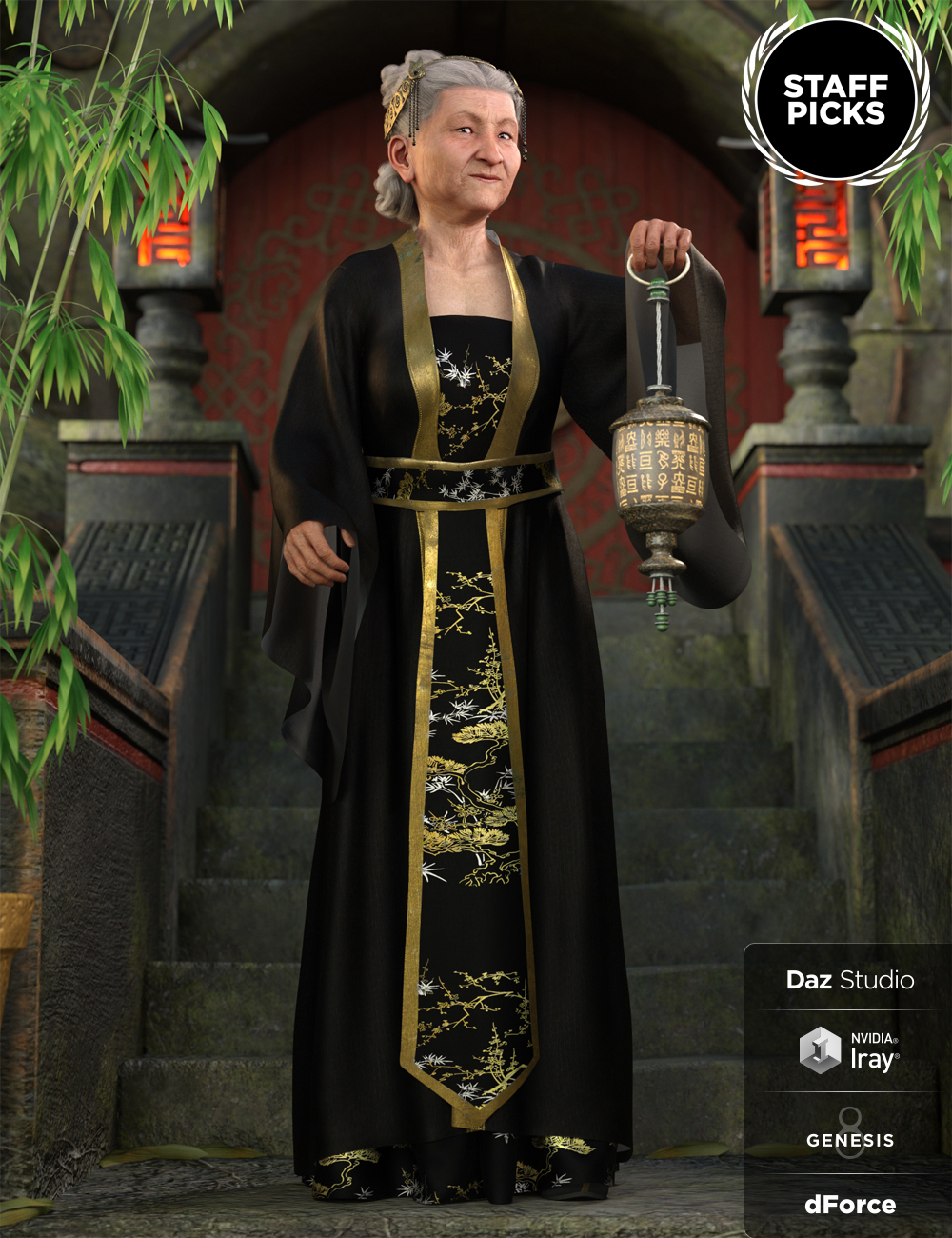 Staff Picks Eastern Culture Bundle | Daz 3D