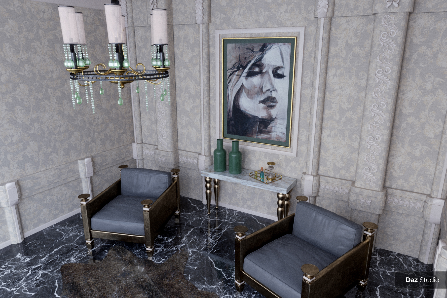 Elite Room | Daz 3D