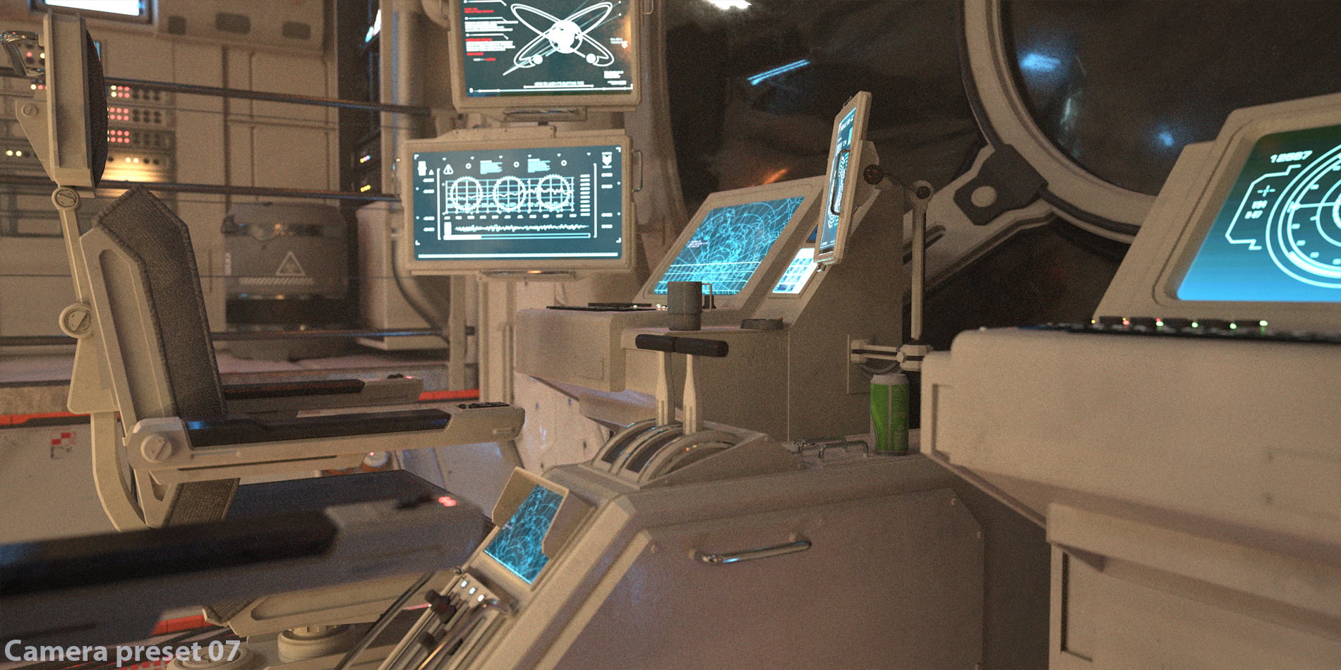 Starship Bridge | Daz 3D