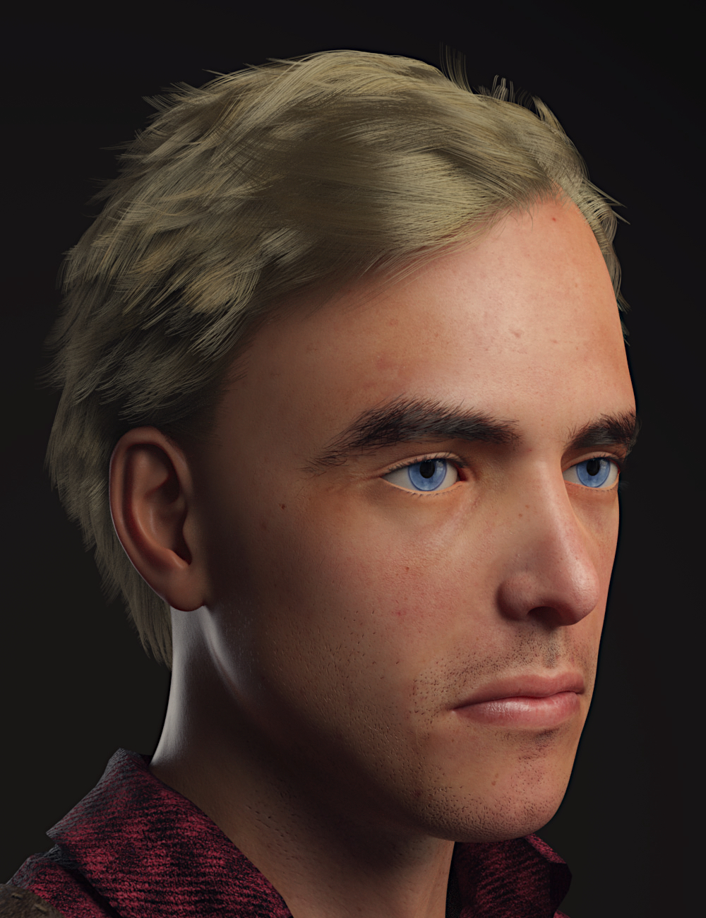 Dion Character, Hair, and Clothing Bundle | Daz 3D