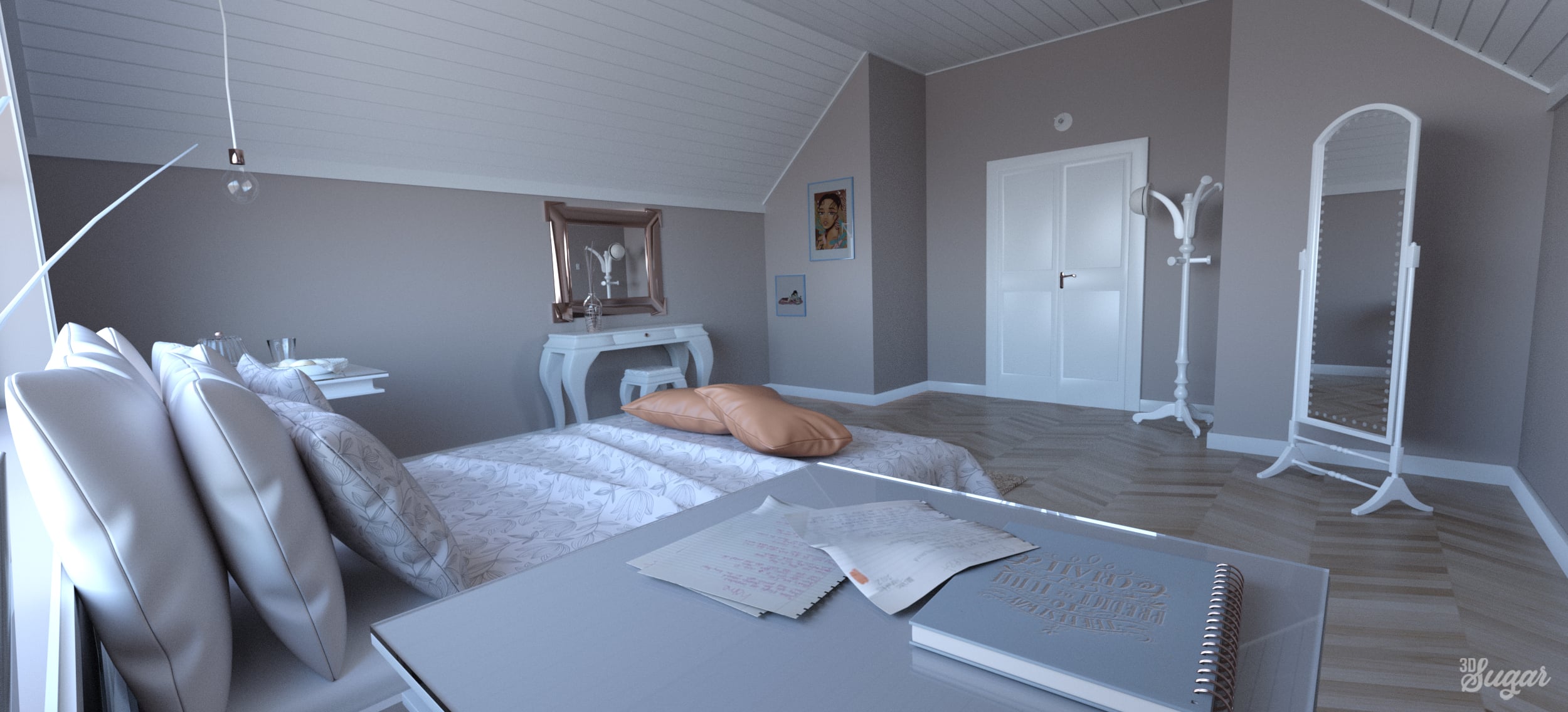 Classy Room Environment and Poses | Daz 3D