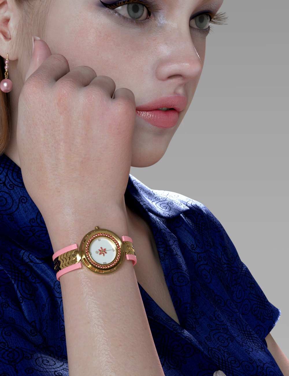 Stylish Watches for Genesis 8 Female(s) | Daz 3D