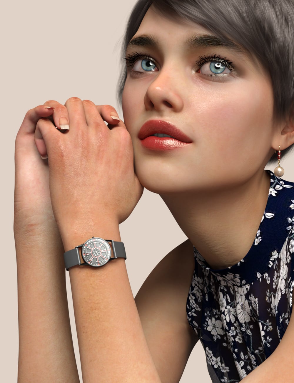Stylish Watches for Genesis 8 Female(s) | Daz 3D