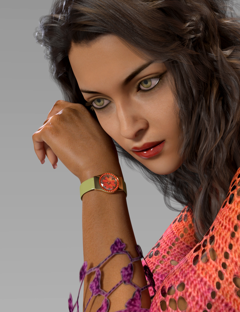 Stylish Watches for Genesis 8 Female(s) | Daz 3D