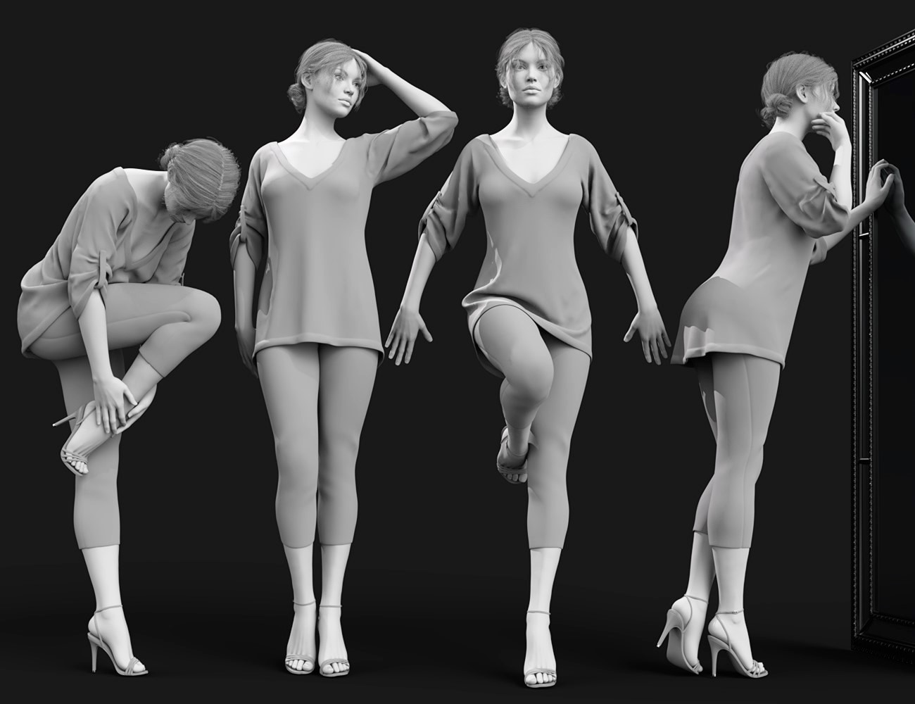 Elegant Essentials Poses For Genesis 8 Female Daz 3d
