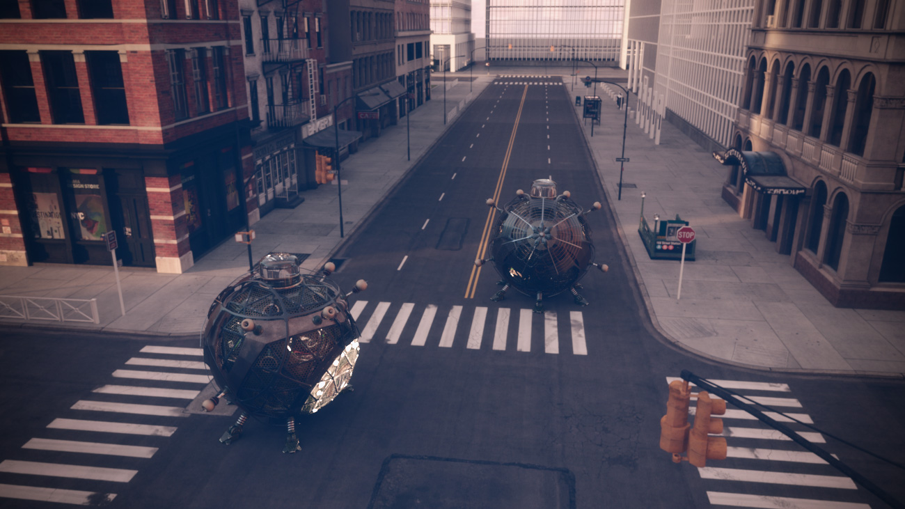 50 HDRIs - Movie Maker Iray - Metropolis Sunset | Daz 3D