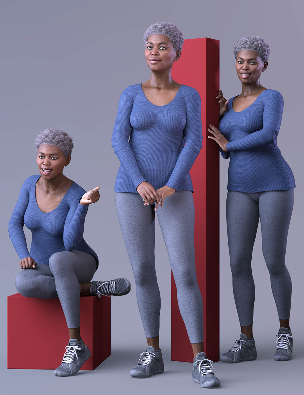 Nida 8 Pro Bundle | Daz 3D