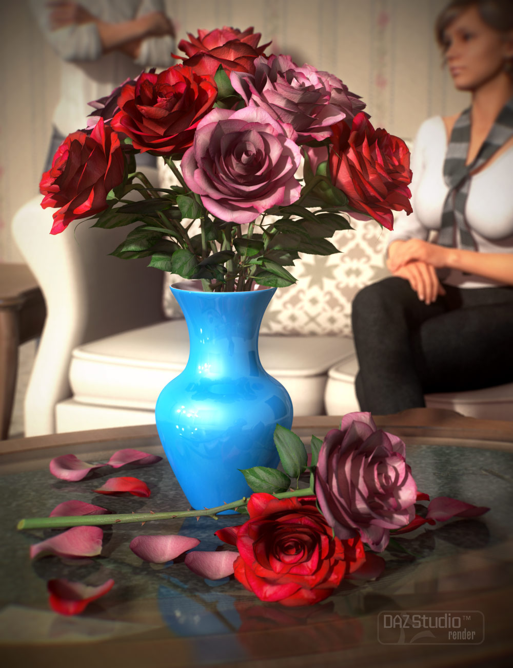 Roses and Romance Bundle | Daz 3D