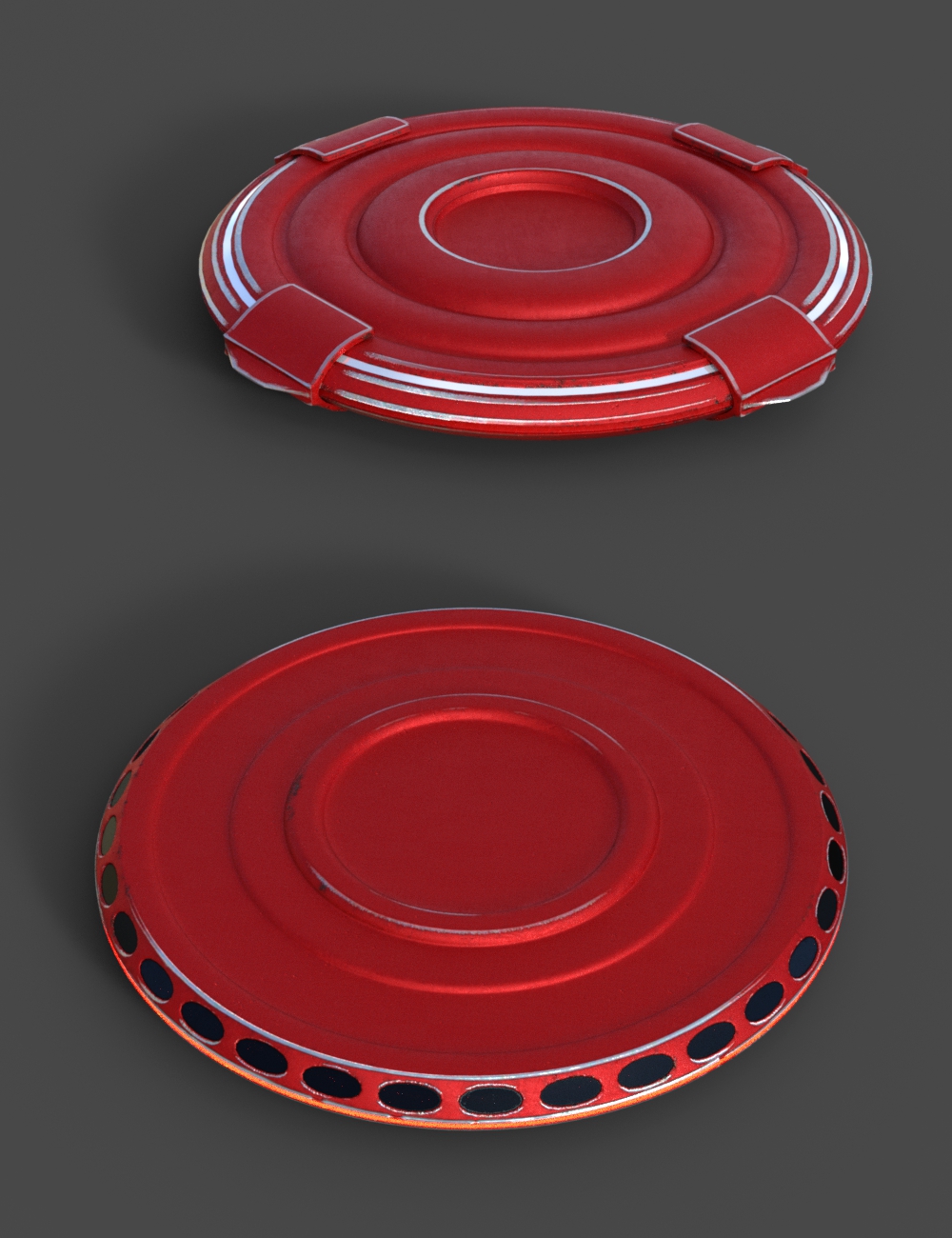 Modular Retro Starship Kit | Daz 3D