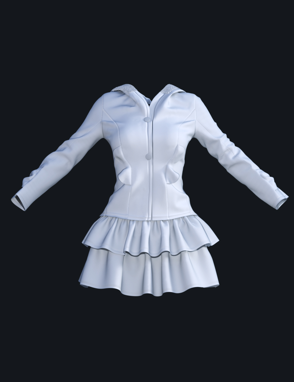 dForce Cute Clothes for Genesis 8 Female(s) | Daz 3D