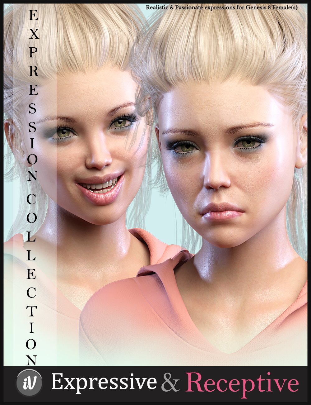 iV Expressive & Receptive Communication For Genesis 8 Female(s) | Daz 3D