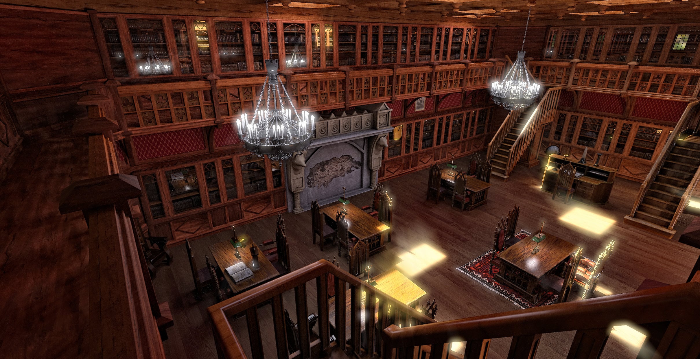 FG Gothic Library Bundle | Daz 3D