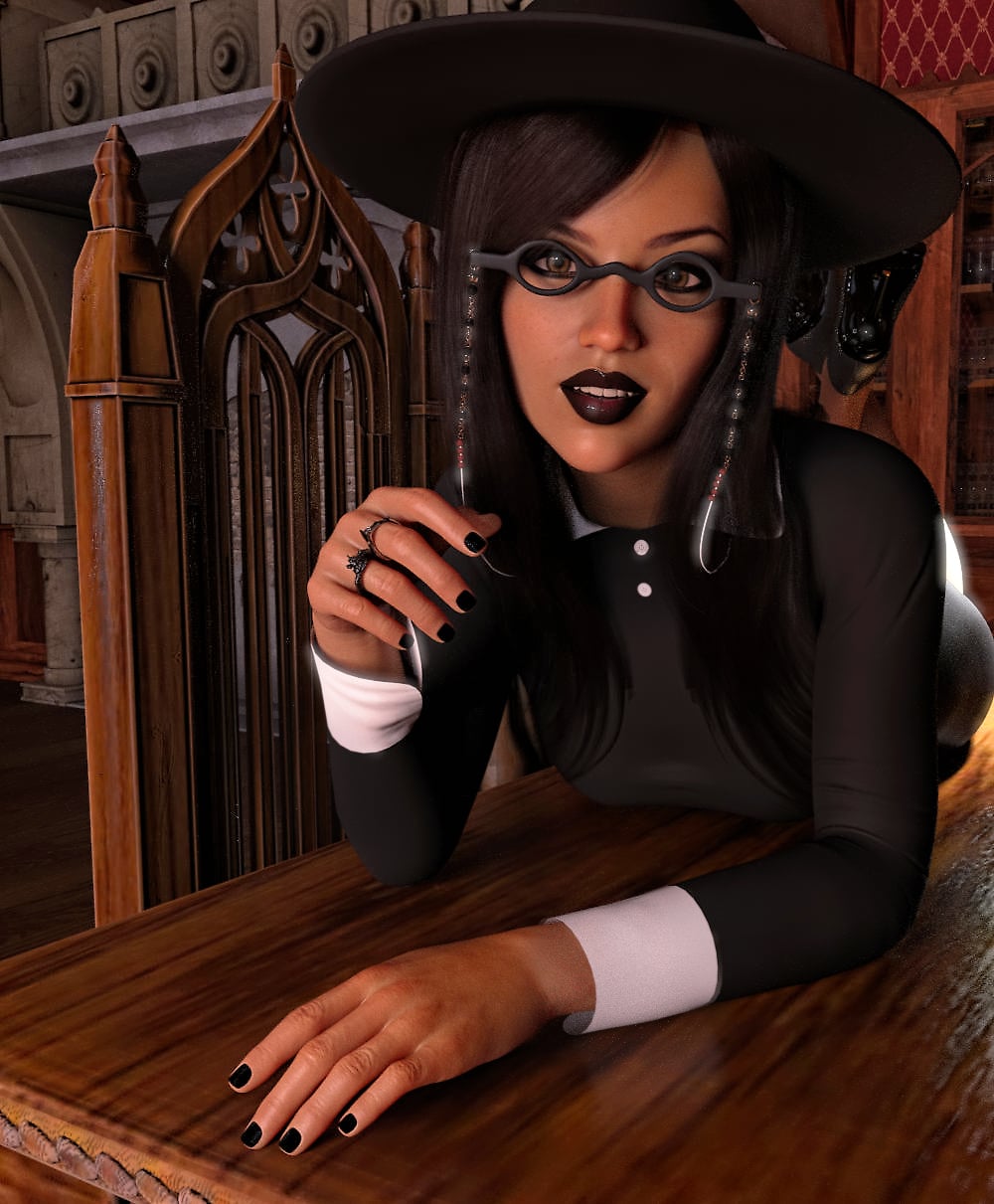 FG Gothic Library Bundle | Daz 3D