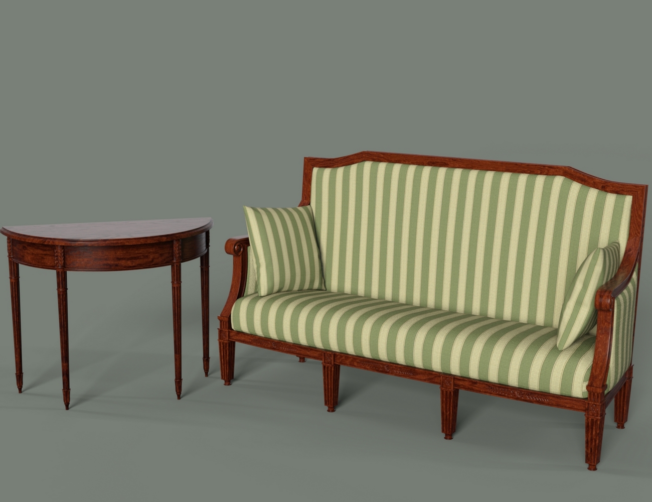 A Touch of Classicism Furniture | Daz 3D