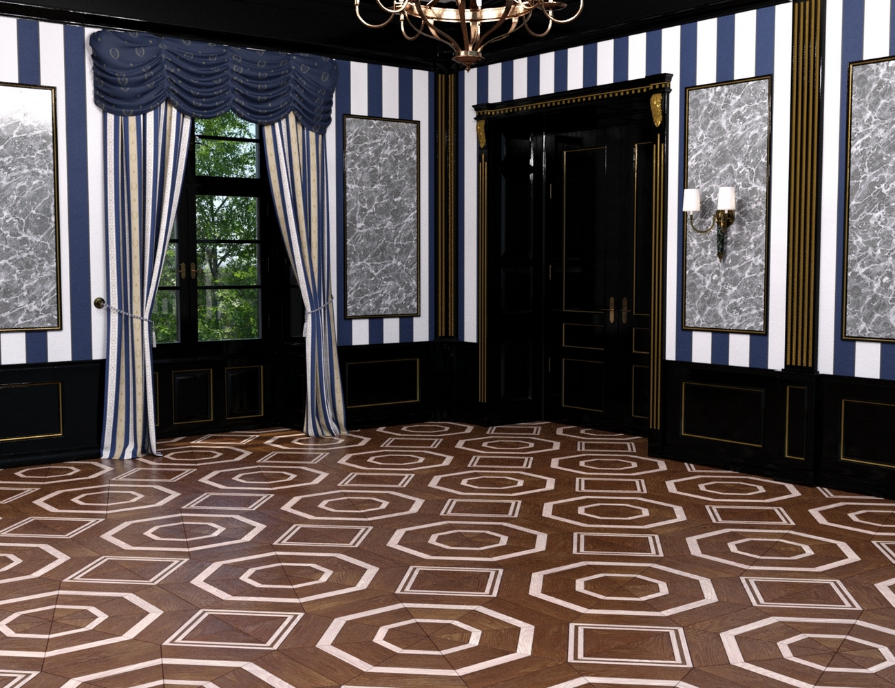 A Touch of Classicism Room Textures | Daz 3D