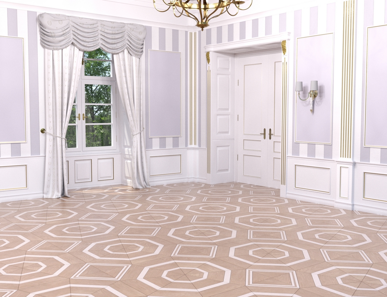 A Touch of Classicism Room Textures | Daz 3D