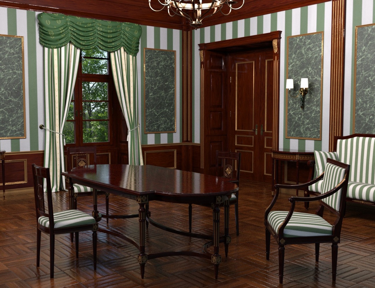 A Touch of Classicism Furniture Textures | Daz 3D