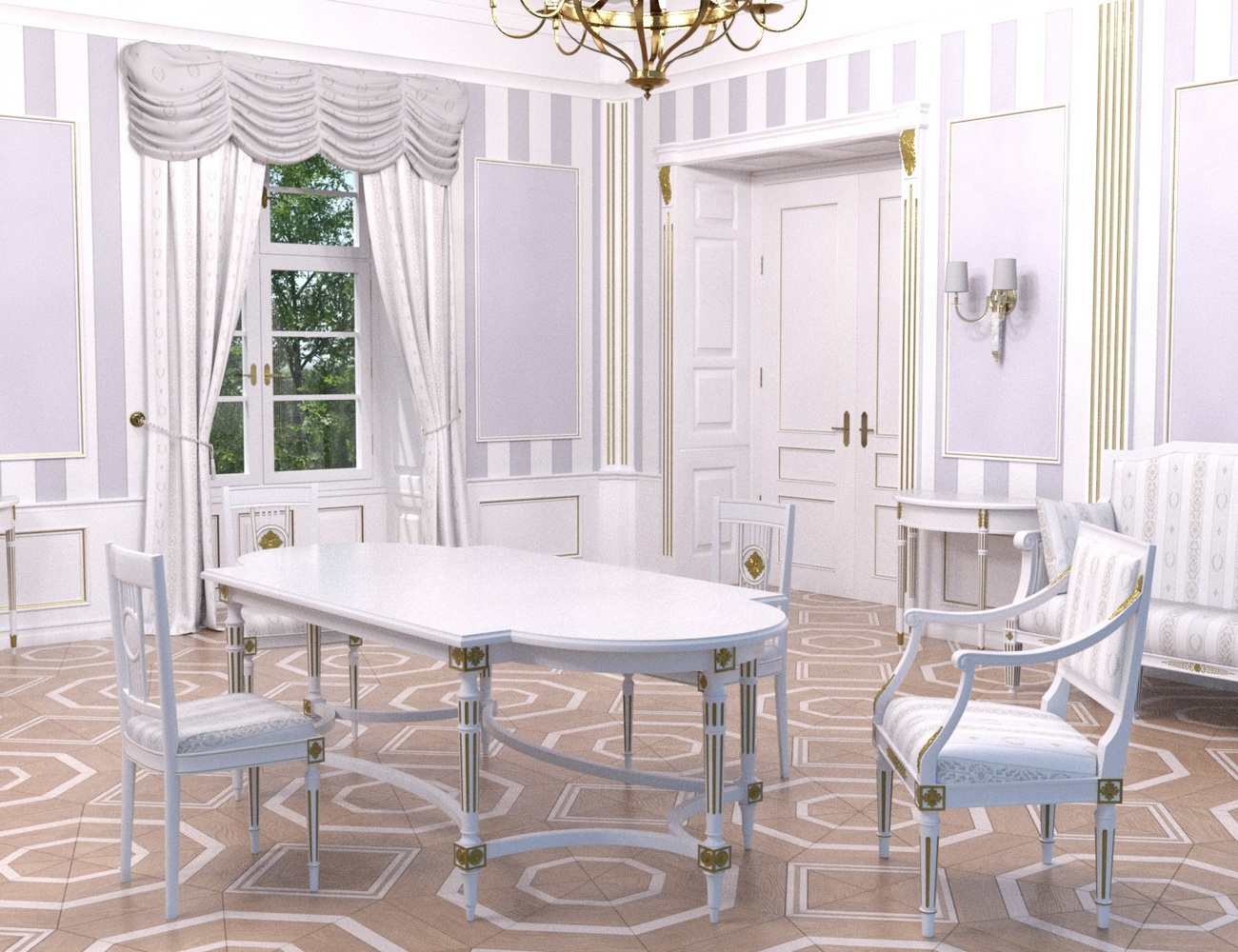 A Touch of Classicism Furniture Textures | Daz 3D