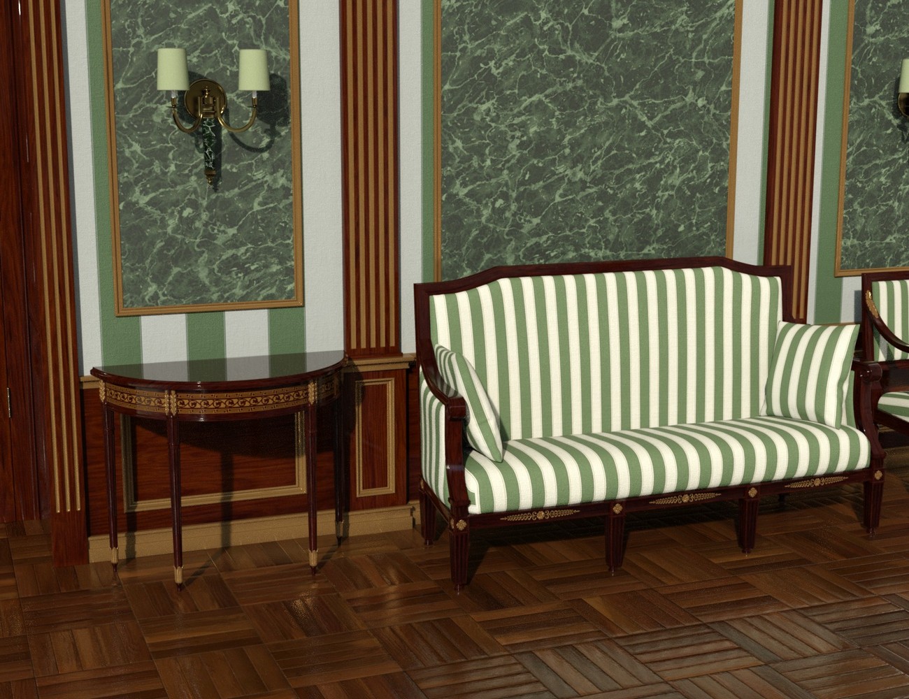 A Touch of Classicism Furniture Textures | Daz 3D