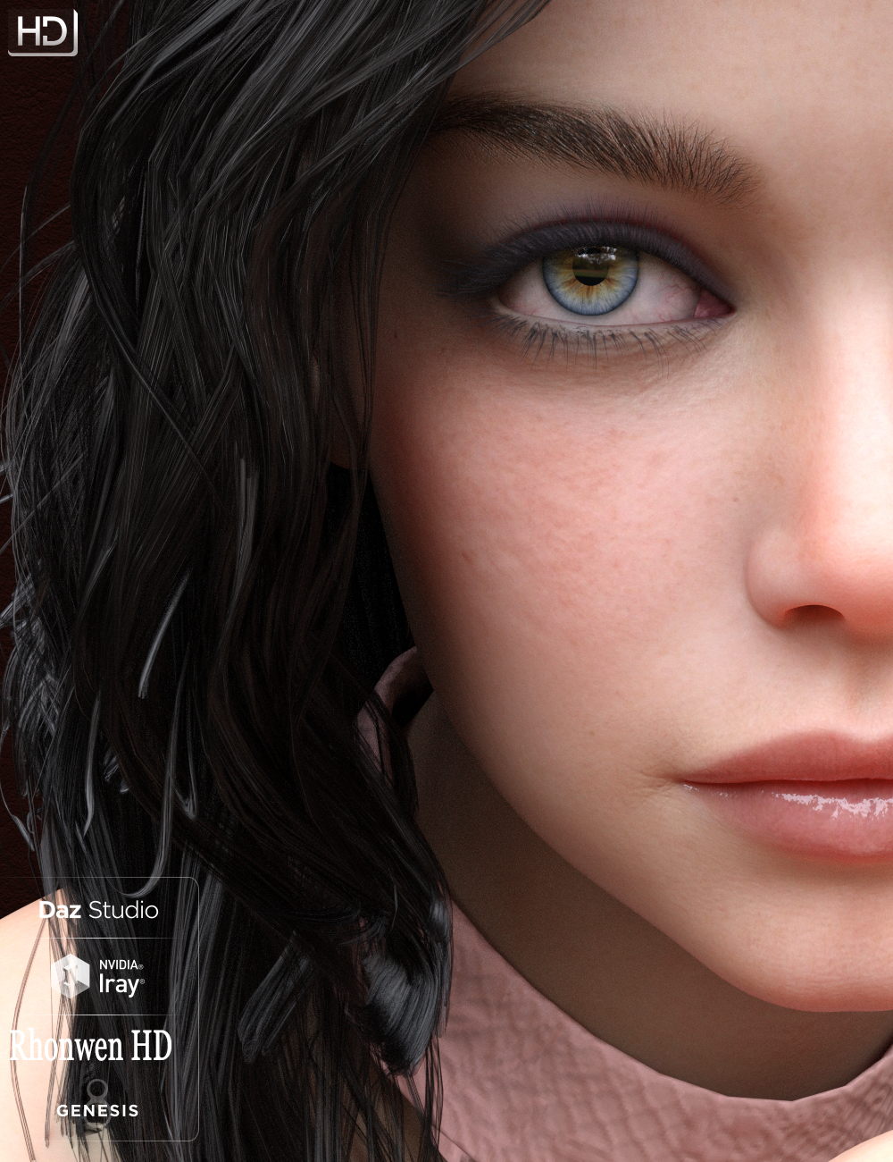 Rhonwen HD For Genesis 8 Female | Daz 3D