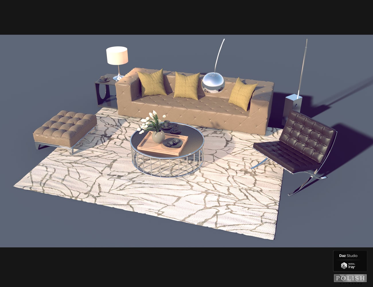 Interior Furniture 03 | Daz 3D