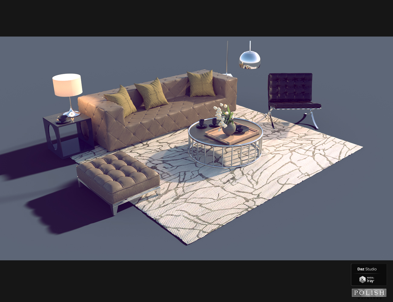 Interior Furniture 03 | Daz 3D