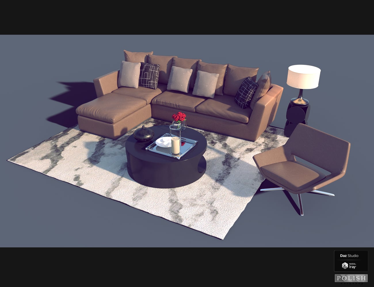Interior Furniture Bundle 01 | Daz 3D