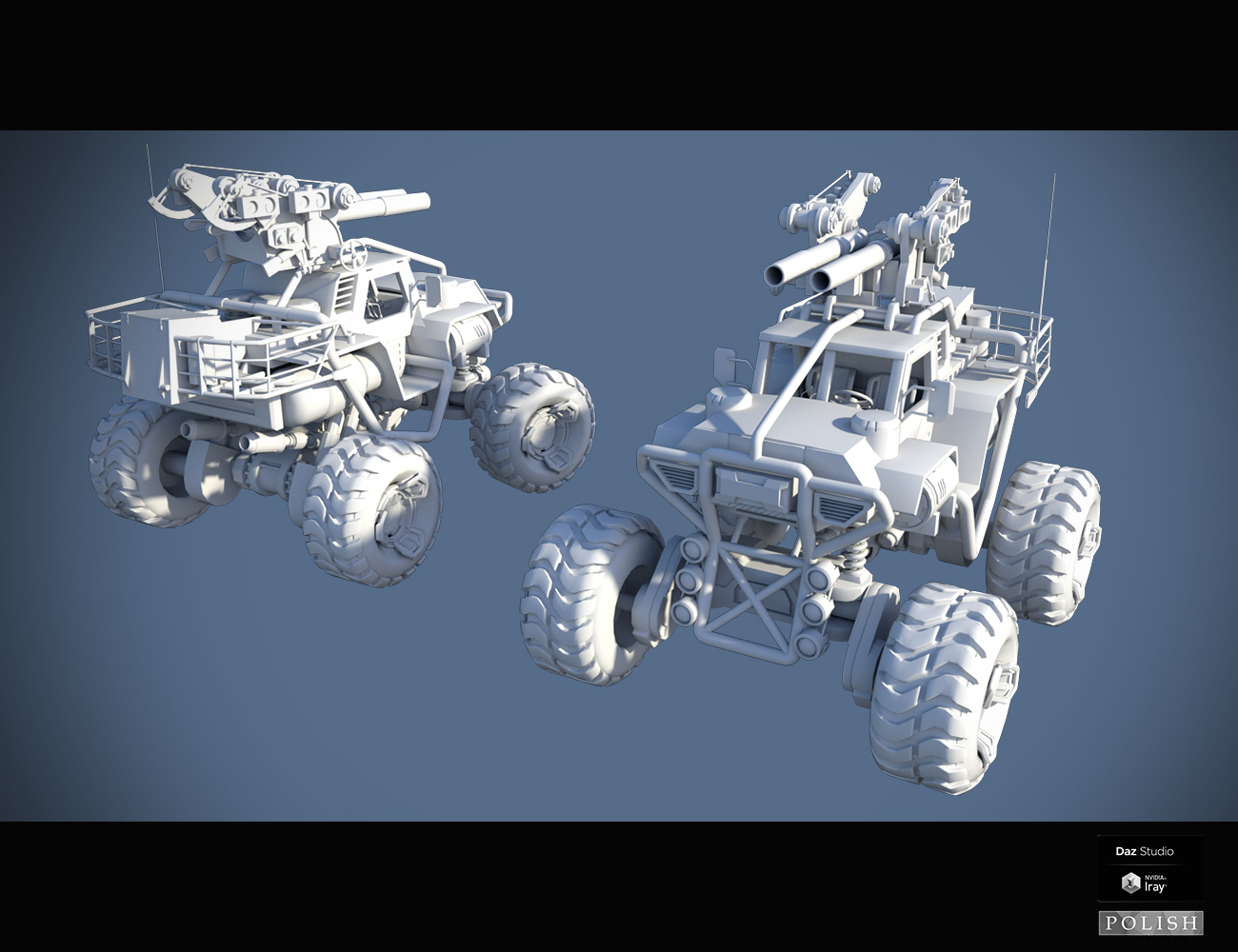 Desert Buggy Vehicle Bundle | Daz 3D