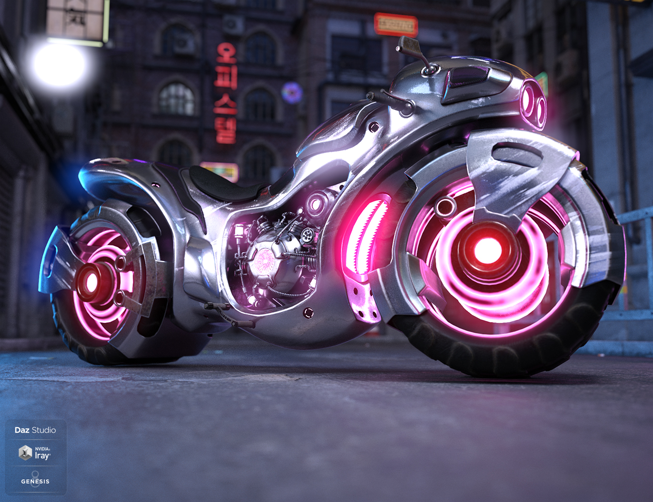 SilkMOTO Extra Iray Textures | Daz 3D
