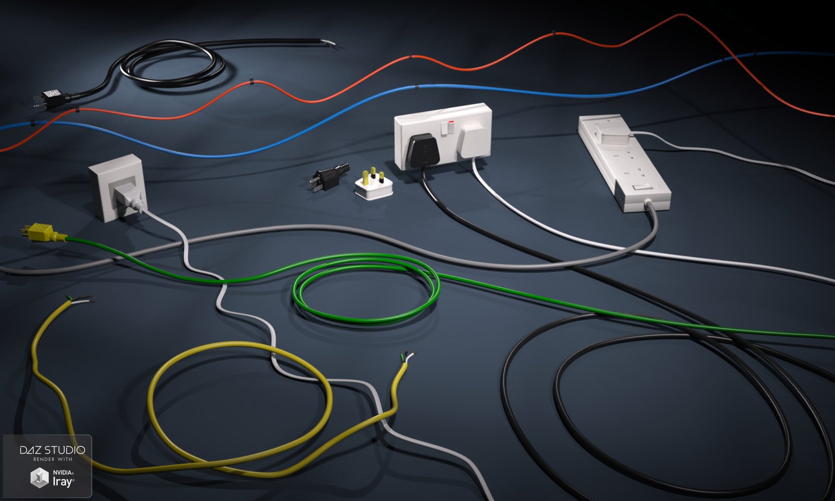 Everyday Cables | Daz 3D