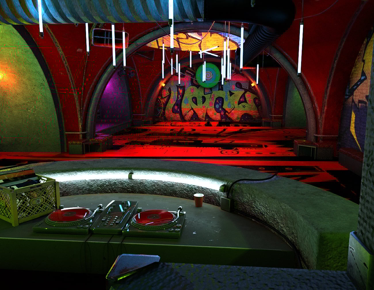 Rave Cave | Daz 3D