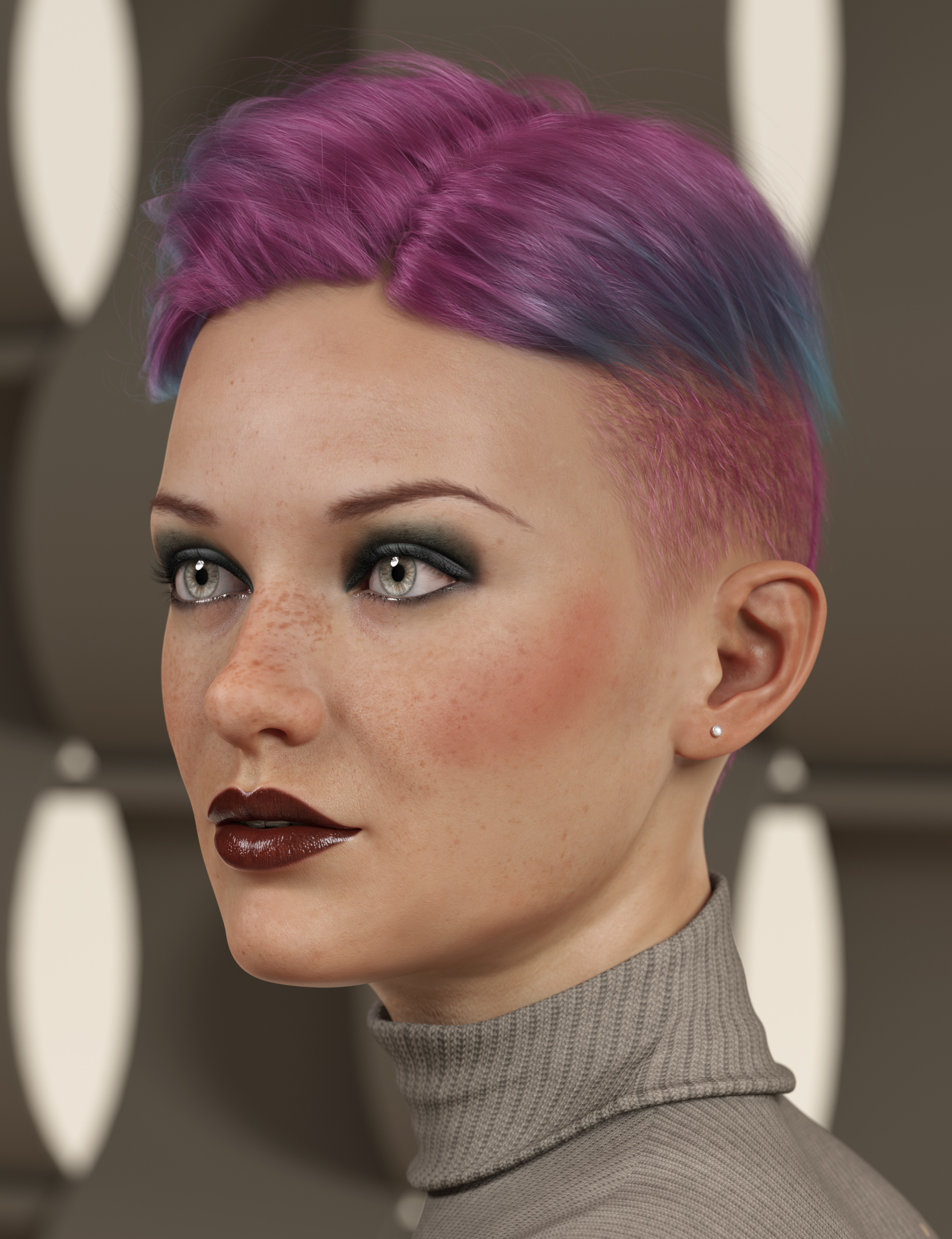 Texture Expansion for Short Fade Hair | Daz 3D