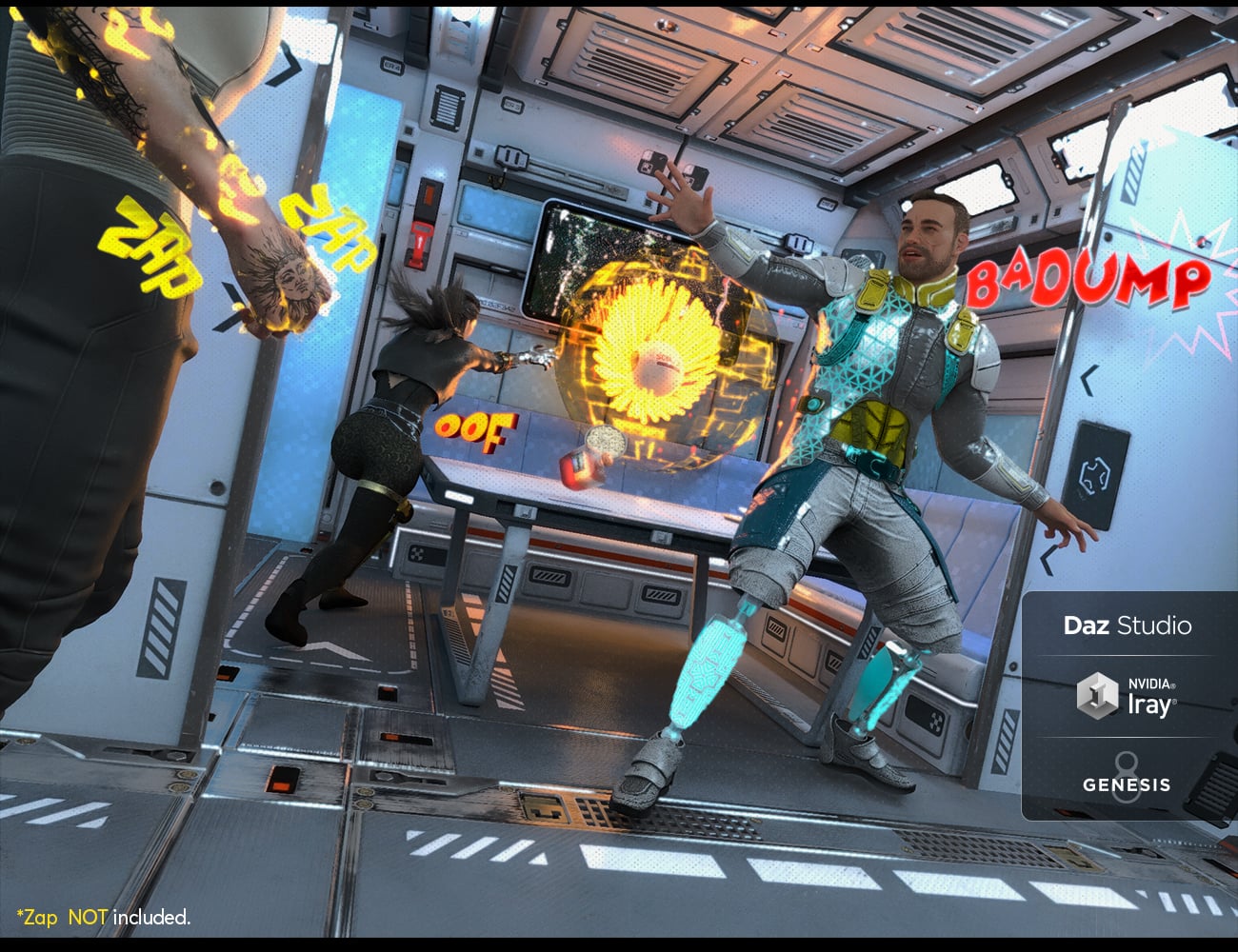 Comic Kit 2 | Daz 3D