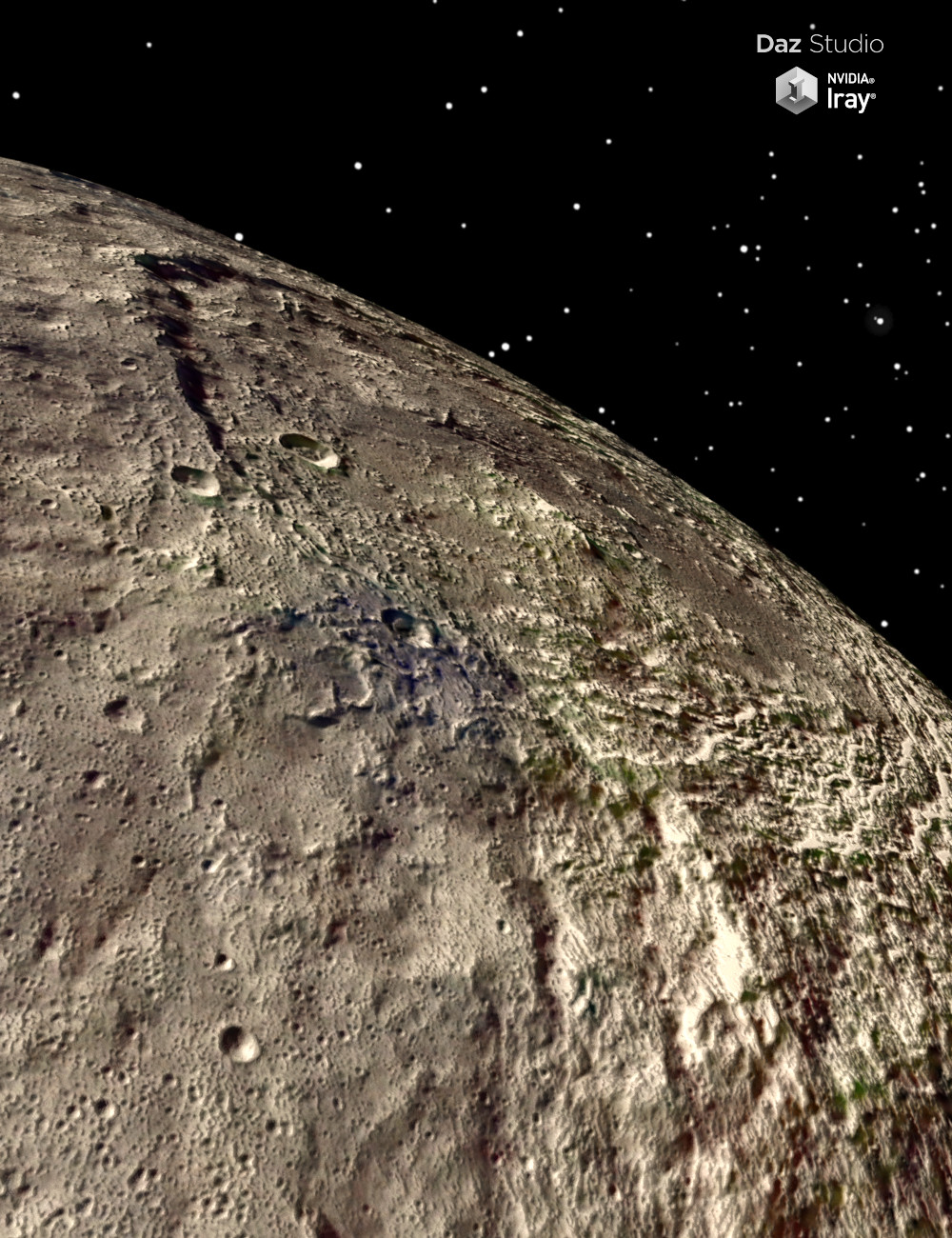 Ceres the Dwarf Planet | Daz 3D