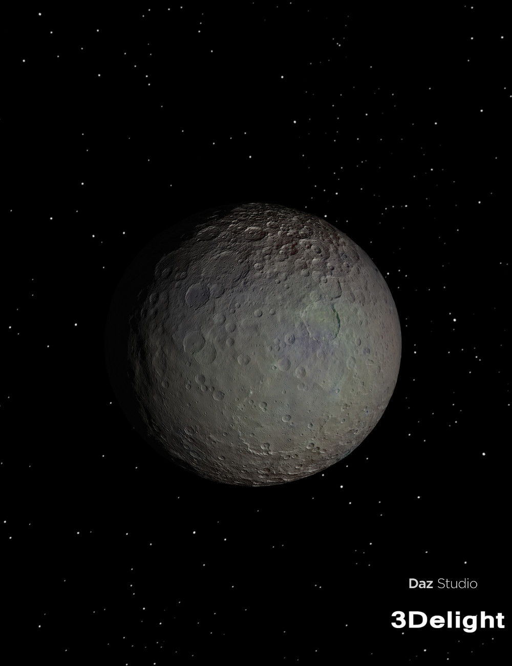Ceres the Dwarf Planet | Daz 3D