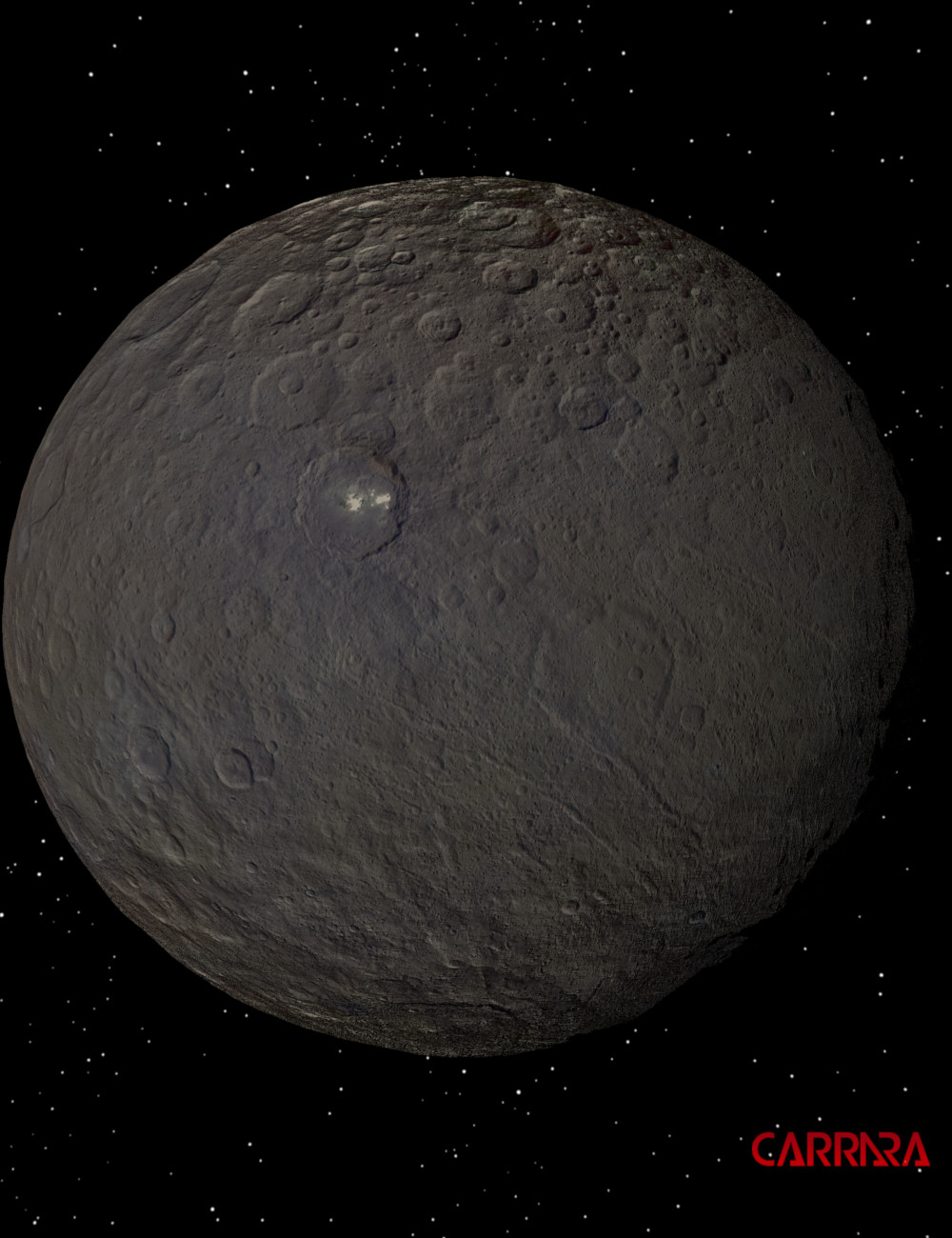 Ceres the Dwarf Planet | Daz 3D