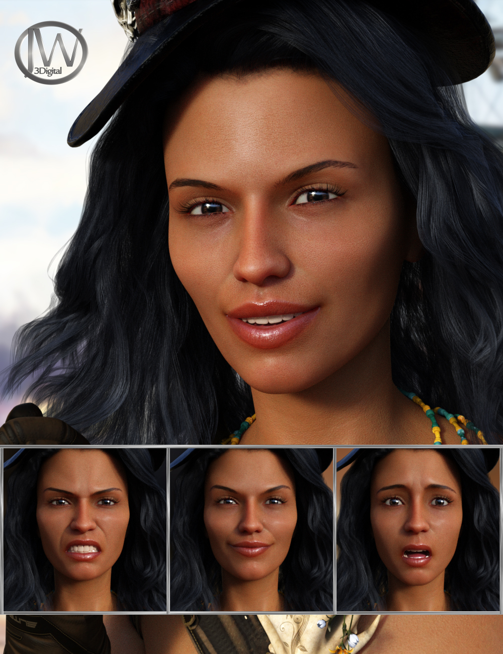 Sahira 8 Pro Bundle | Daz 3D