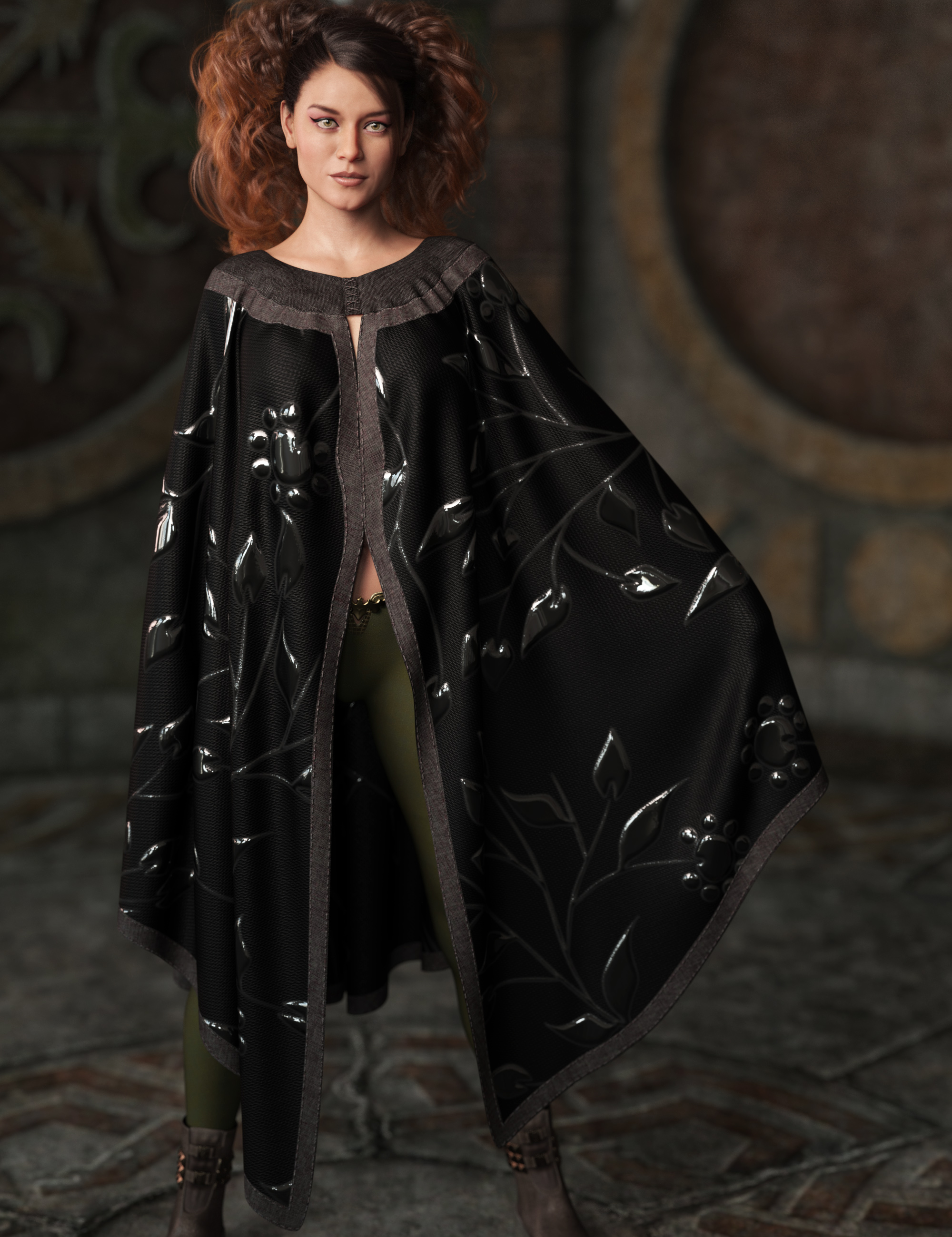 Texture Expansion for dForce High Fantasy Cloaks - Volume 2 | Daz 3D