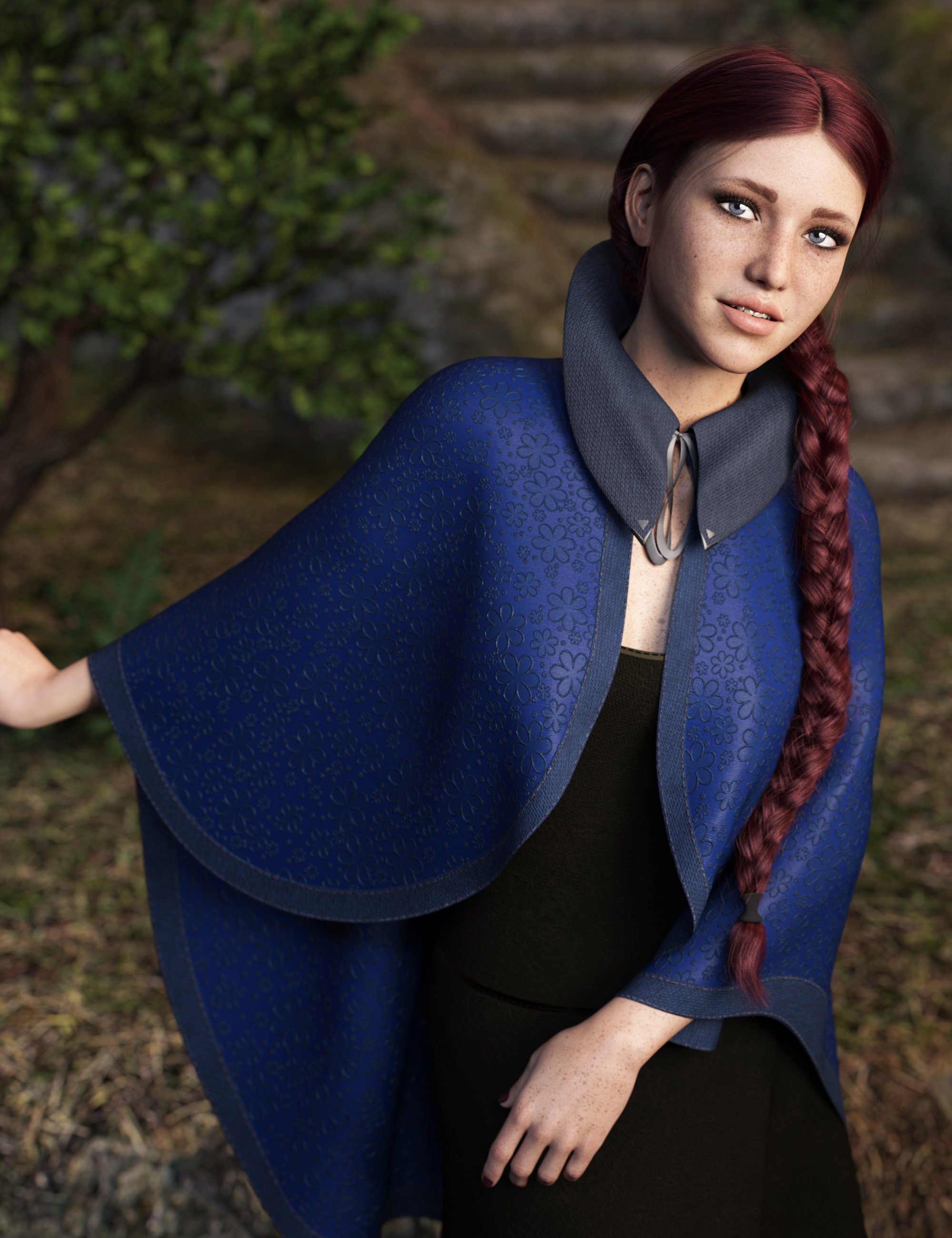 Texture Expansion for dForce High Fantasy Cloaks - Volume 2 | Daz 3D