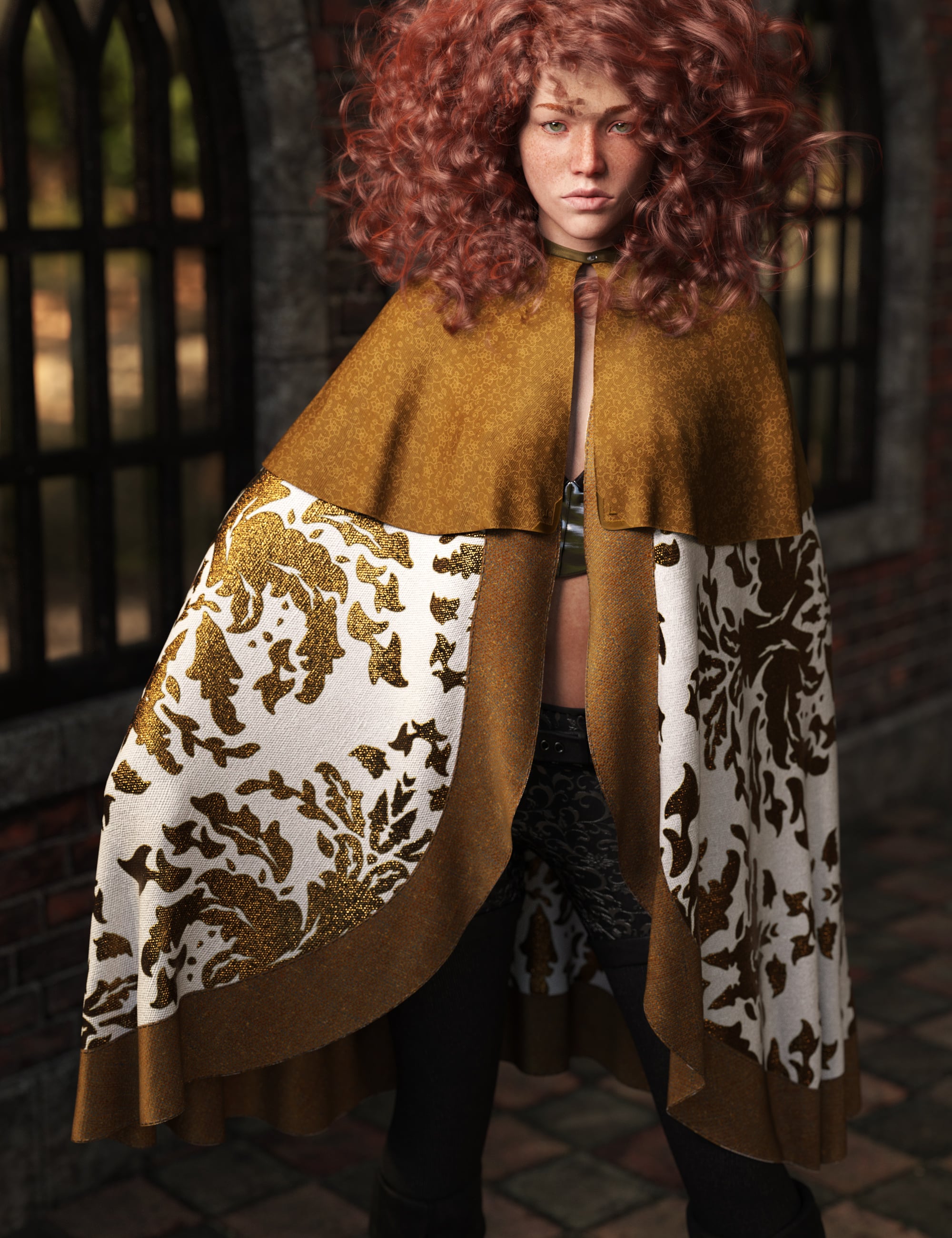 Texture Expansion for dForce High Fantasy Cloaks - Volume 2 | Daz 3D