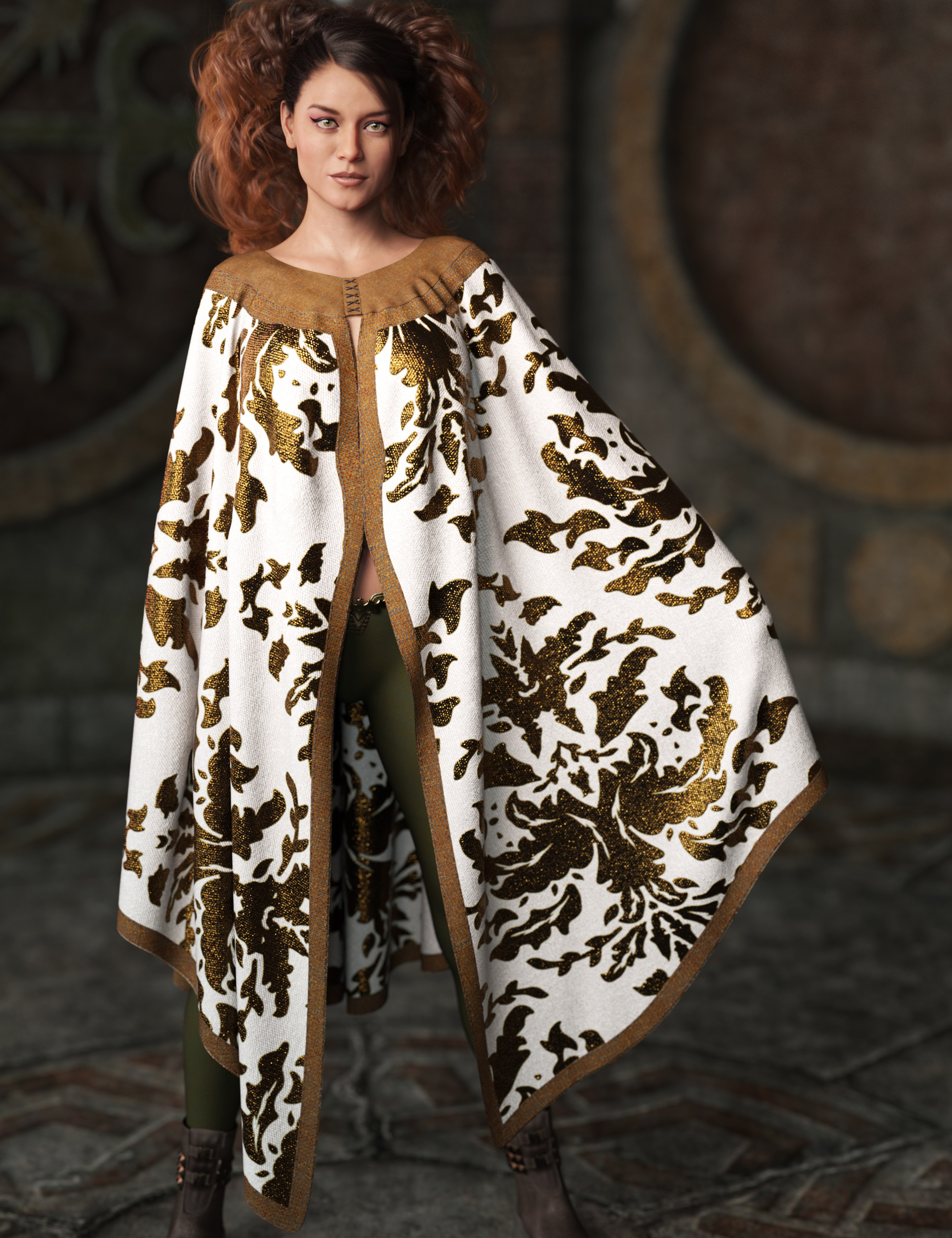 Texture Expansion for dForce High Fantasy Cloaks - Volume 2 | Daz 3D