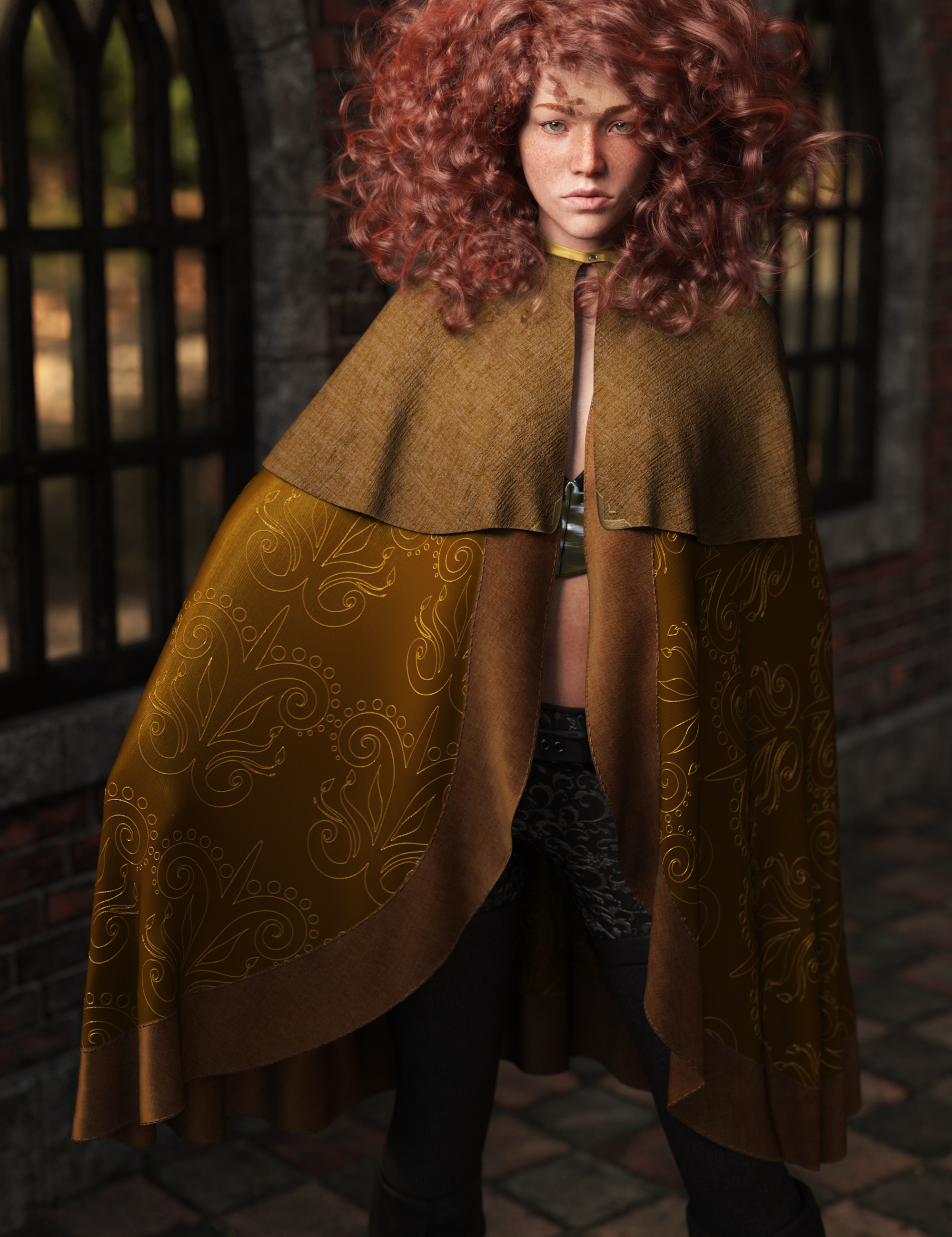 Texture Expansion for dForce High Fantasy Cloaks - Volume 2 | Daz 3D