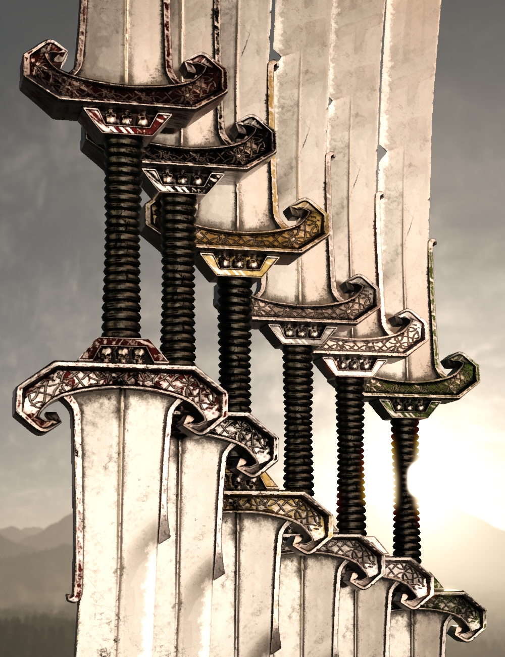 Albion Weapons Collection | Daz 3D