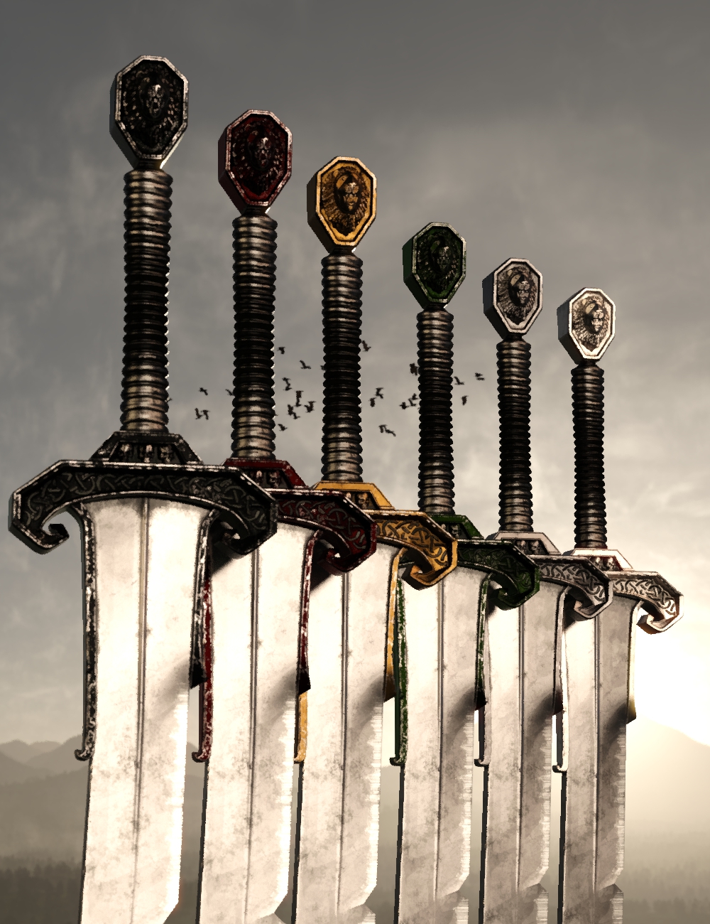 Albion Weapons Collection | Daz 3D