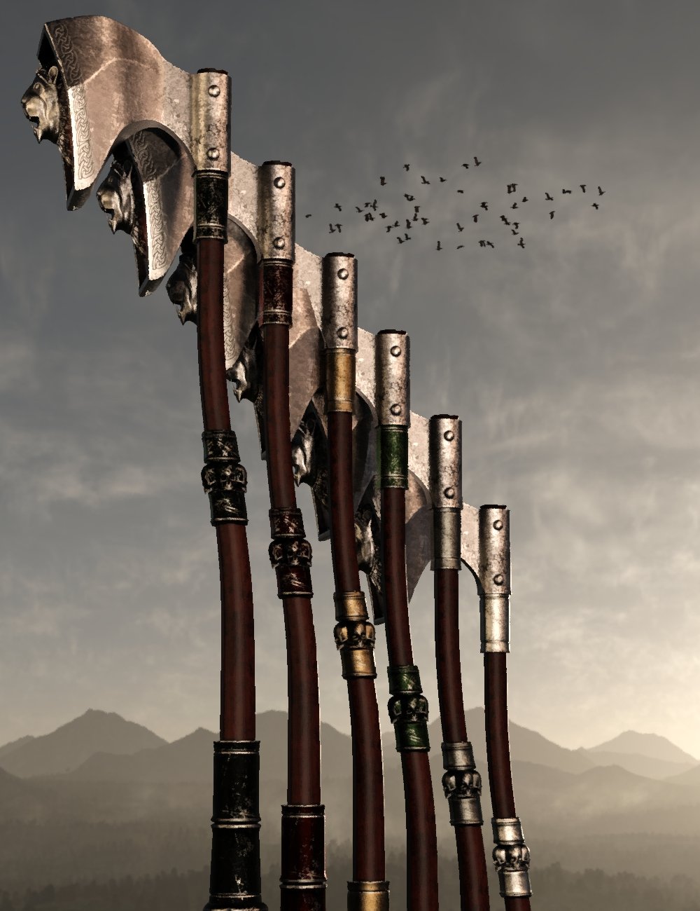 Albion Weapons Collection | Daz 3D