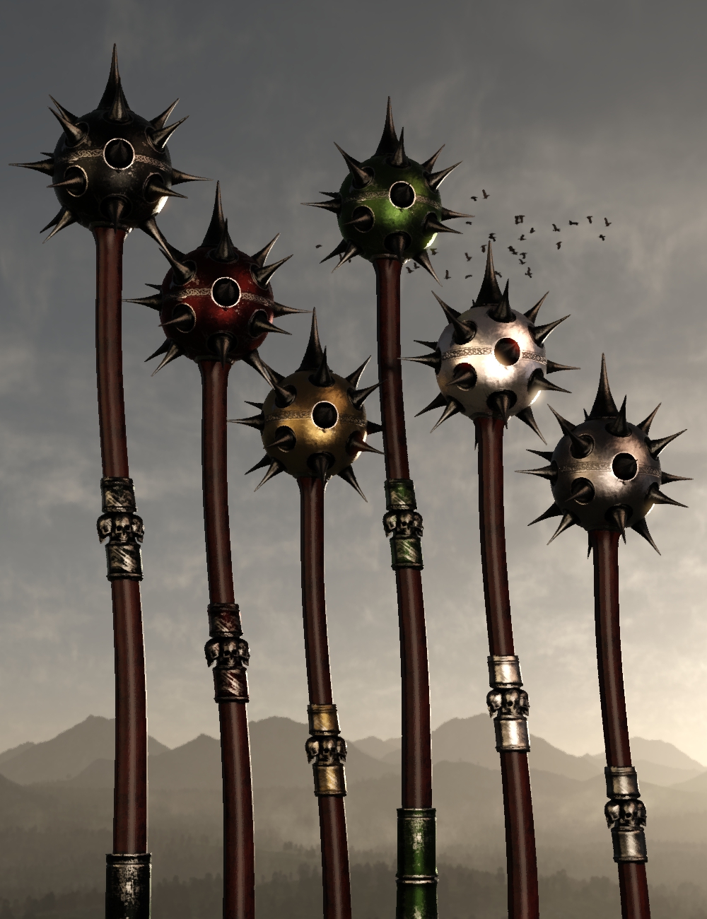 Albion Weapons Collection | Daz 3D