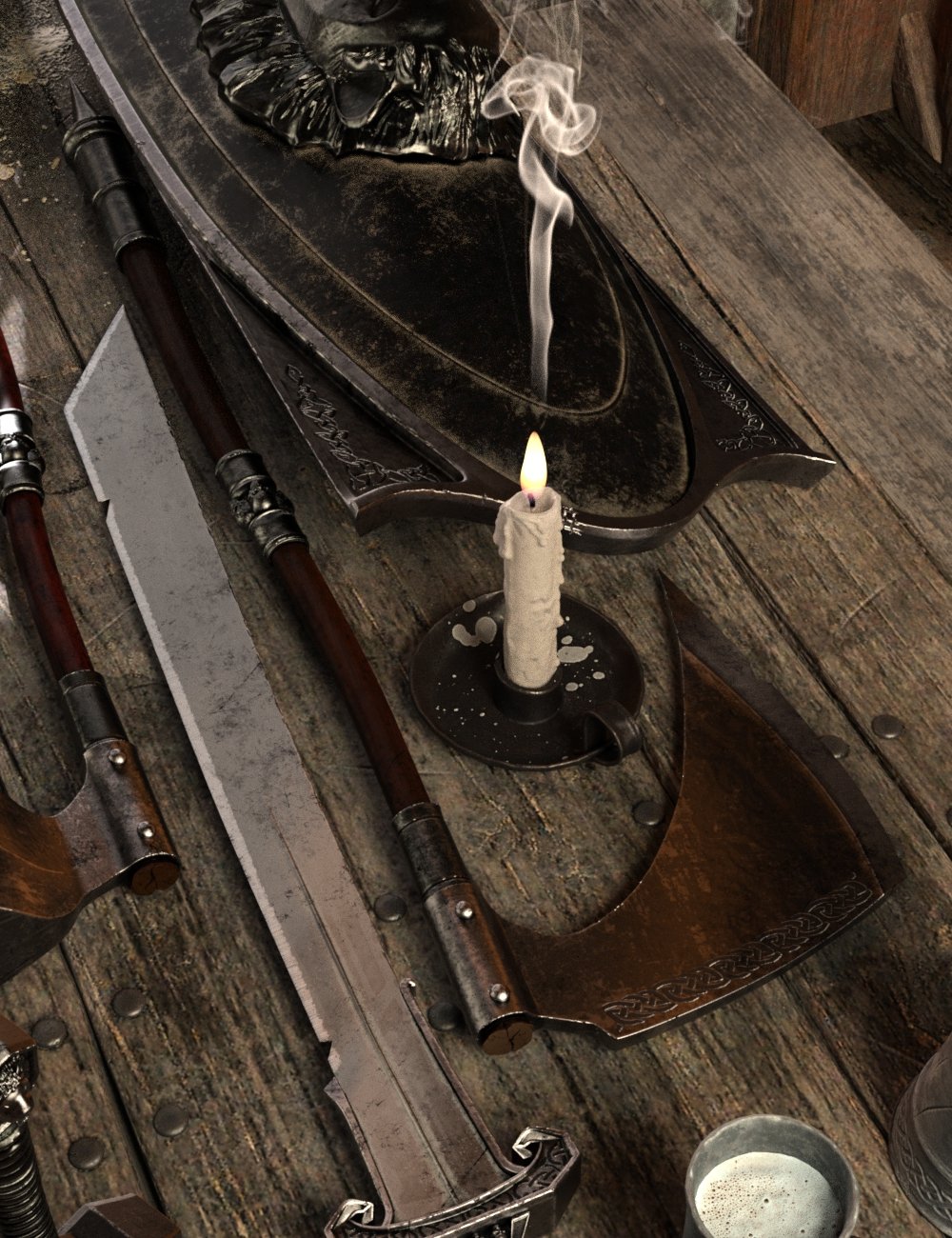 Albion Weapons Collection | Daz 3D