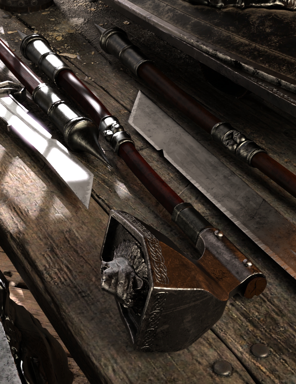Albion Weapons Collection | Daz 3D