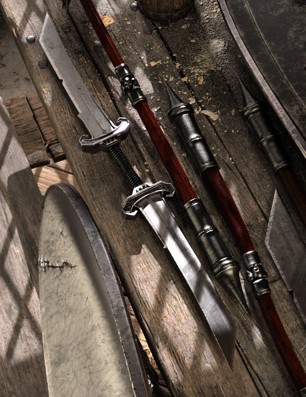 Albion Weapons Collection | Daz 3D
