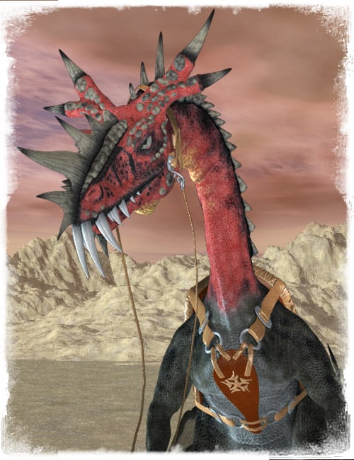 ForkHorn Dragon Tack | Daz 3D